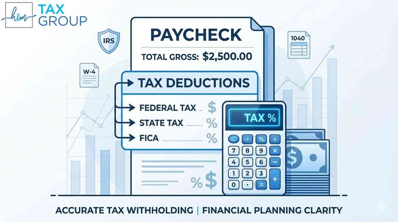 Why It’s Important to Withhold the Right Taxes from Your Paycheck